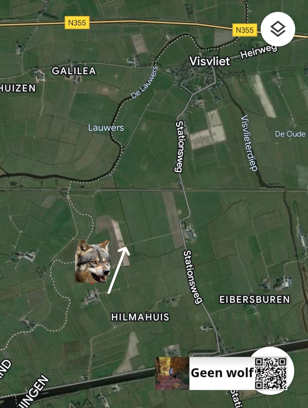 Zichtmelding Wolf – Geen wolf